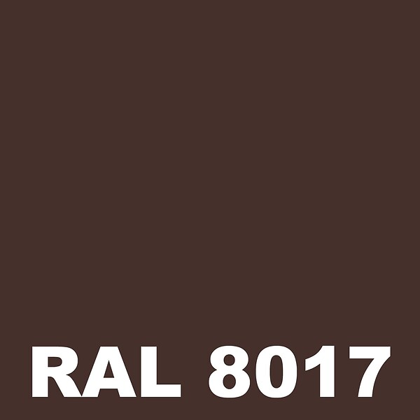 Peinture Papier Peint - Brun chocolat - RAL 8017 - Pot 5L METALTOP ...